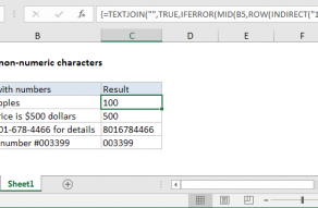 Extract text between parentheses - Excel formula | Exceljet